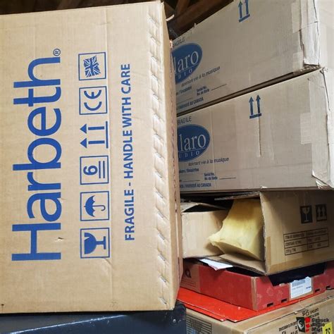 Harbeth 7es 3 Packing Boxes Only Original For Sale Canuck Audio