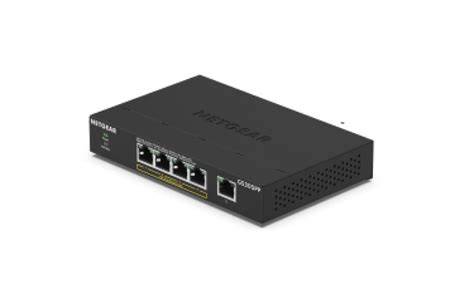 Netgear 5 Port Gigabit Ethernet Soho Unmanaged Switch With 4 Ports Poe Pinklehub