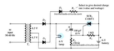 Scr Applications Circuits Homemade Circuit Projects