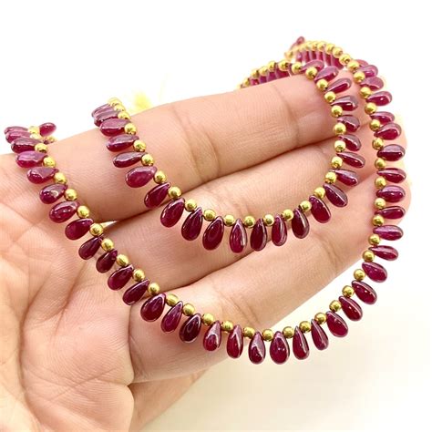 Ruby Beads Shop Natural Ruby Stone Beads Wholesale