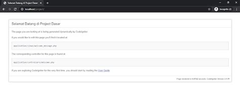 Mengubah Tampilan Awal Codeigniter Yuk Ngoding