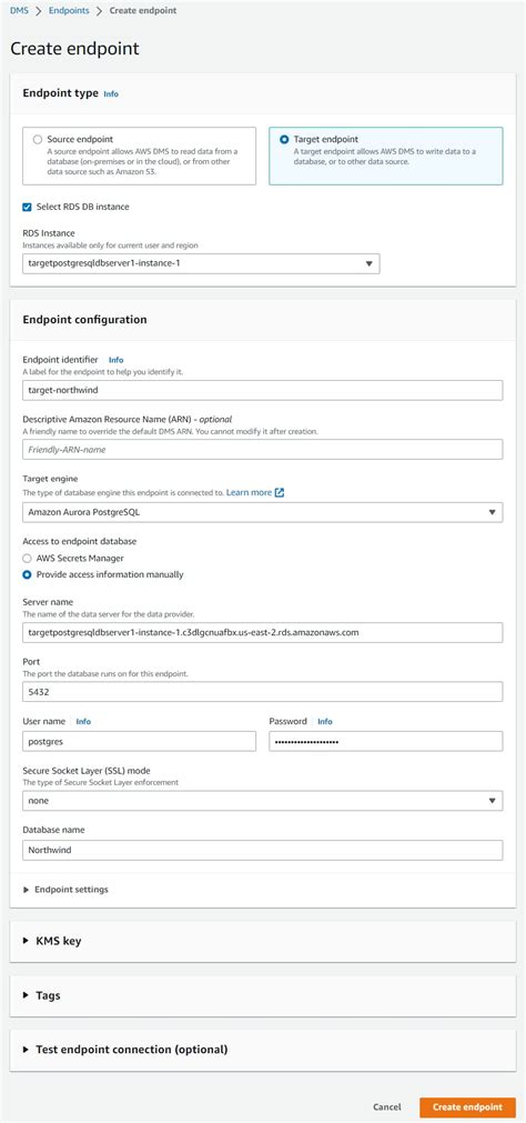 Migrating A Database From Microsoft Azure Sql To Amazon Aurora Postgresql