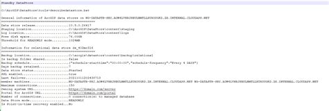 Solved Datastore Replication Issues Primary Has No Ser Esri