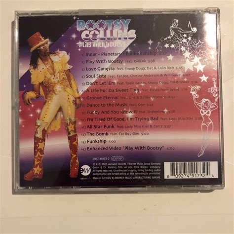 Bootsy Collins Feat Kelli Ali Play With Bootsy Australia盤 Cd ブーツィー