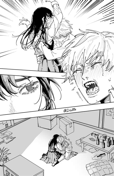 Denji And Mitaka Asa Chainsaw Man Drawn By Dollllls Danbooru