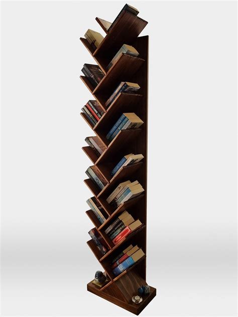 DIY Tree Bookshelf Plans Build A Stunning Book Storage Etsy