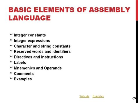 Assembly Language For Intelbased Computers Assembly Language Fundamentals