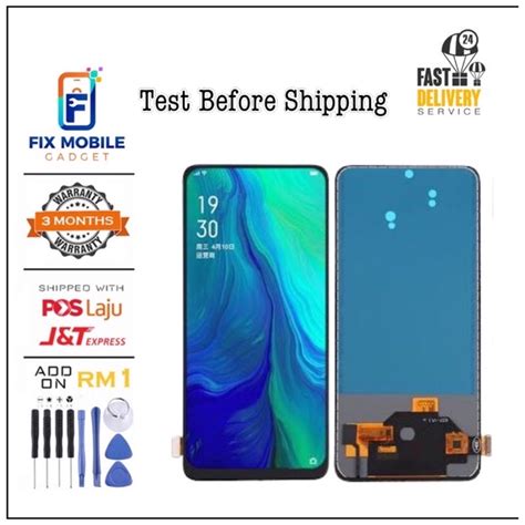 OPPO RENO TFT LCD TOUCH SCREEN MONTHS WARRANTY Shopee Malaysia