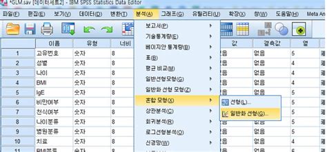 통계 R 패키지 Sas Spss와 파이썬 따라잡기 일반화선형혼합모형 Glmm Generalized Linear Mixed Model Spss