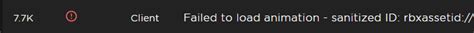 Failed To Load Animation Sanitized ID Scripting Support Developer Forum Roblox