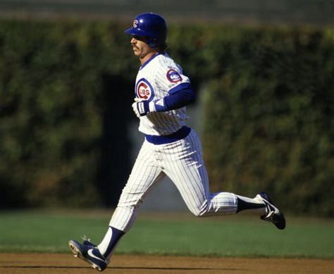 1984 Ron Cey 11 Of The Chicago Cubs Circles The Bases After Hitting A