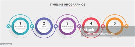 추상 3d 인포그래픽 씬 인포그래픽 템플릿5단계 브로셔 다이어그램 워크플로우 타임라인을 위한 옵션을 갖춘 최신 비즈니스 컨셉 인포그래픽 벡터 Eps 10 3차원 형태에 대한