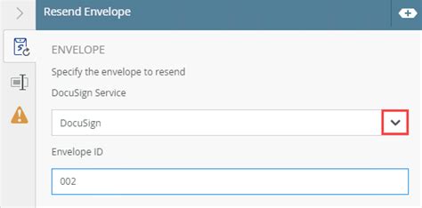 Docusign Resend Envelope Step