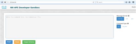 Solved Nx Api Always On Sandbox Cant Connect To Switches Cisco