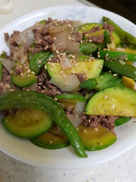 쇠고기애호박볶음