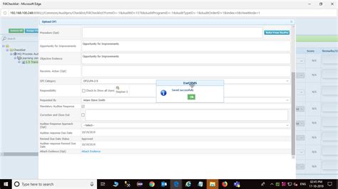 Bug 14446 Lpa Mandatory Auditee Response Is Not Working As Expected For Ofi Sp915 Omnex