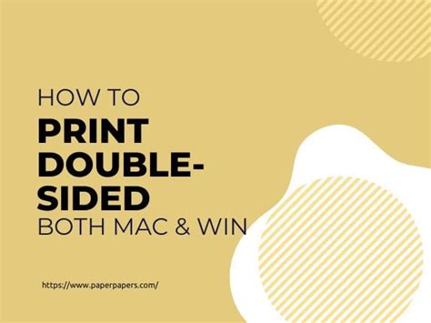How To Print Double Sided Complete Guide 5 Quick Steps
