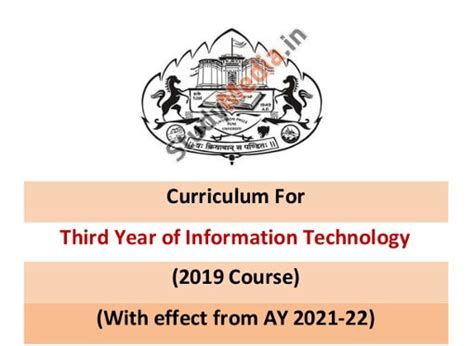 TE IT Syllabus SPPU 2019 Pattern 2023 2024