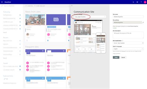Provision Sharepoint Page Templates Using Site Designs And Flow By
