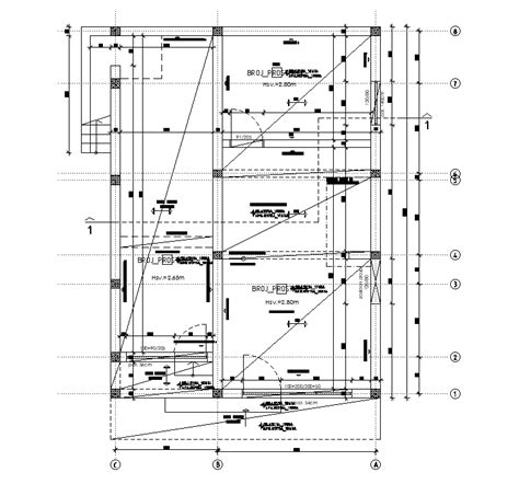 Sectional Detail Of Column Structure 2d View Cad Construction Block Autocad File Artofit