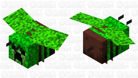 Creeper Bee Minecraft Mob Skin