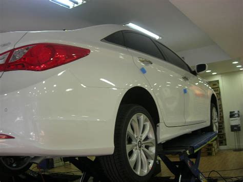 시공사진 Yf소나타 하체 And 엔진소음 감소수성 방음방청