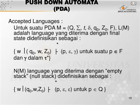 PPT Pertemuan 13 PUSH DOWN AUTOMATA PDA PowerPoint Presentation Free Download ID 3616939