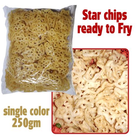 Star Chips Ready To Fry Single Colour 250gm Bd