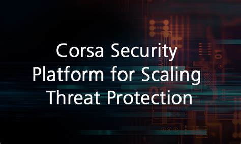 Products Corsa Security