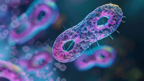 An Enlarged View Of A Cell In Metaphase With The Chromosomes Aligning At The Equator Of The Cell