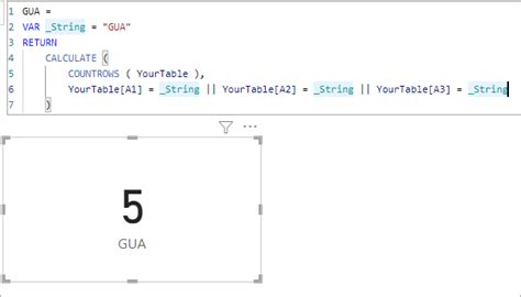 Solved Need Count Across Multiple Columns With The Same D Microsoft Fabric Community