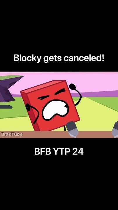 Bfb Ytp Blocky Gets Canceled Bfb Ytp Edit Bfdi Funnymemes Tpot Bfdia Memes Meme