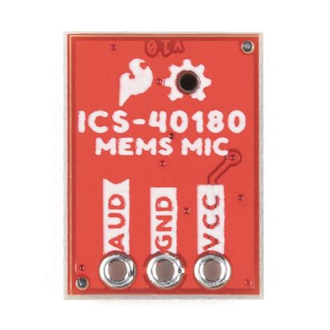 sparkfun analoges mems mikrofon breakout ics 40180 kaufen bei berrybase