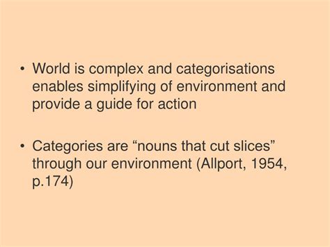 Ppt Social Categorisation Powerpoint Presentation Free Download Id 602675