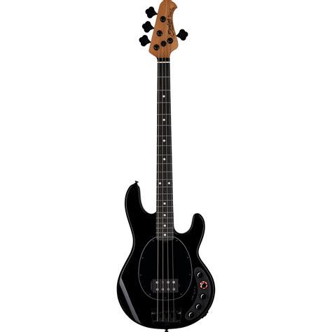 Sterling By Music Man Darkray Eb Black Electric Bass With De Bax Music