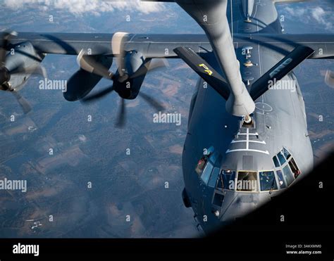 A Us Air Force Mc 130j Aircraft Assigned To The 193 Special Operations Wing Pennsylvania Air