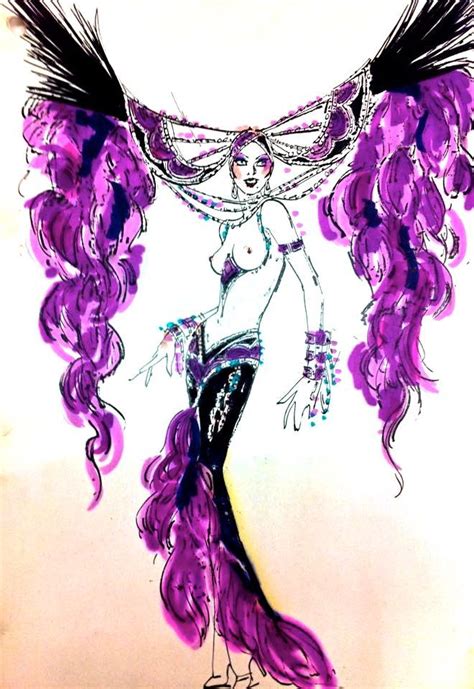 Bob Mackie Finale Costume Burlesque Fashion Fashion Illustration Collage Fashion Sketches