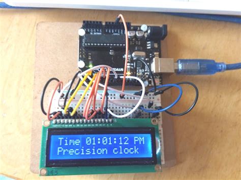 Simplest Uno Digital Clock Ever Arduino Project Hub