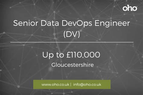Video Oho Group Ltd On Linkedin Dataengineer Dvcleared Developedvetting Data