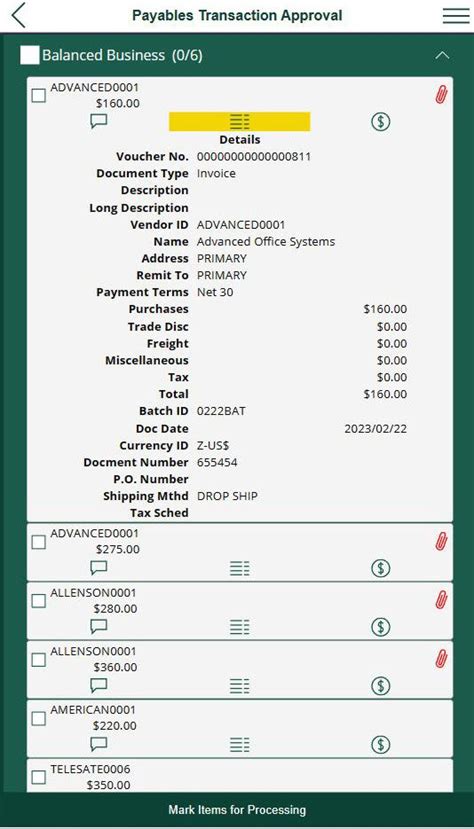 Details Mekorma Mobile Workflows For Gp User Guide Build X91