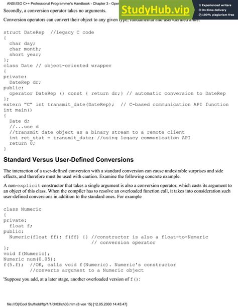 ansi iso c professional programmer s handbook pdf