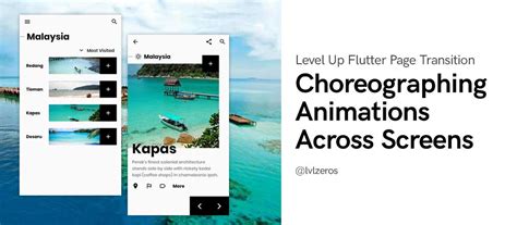 level up flutter page transition choreographing animations across