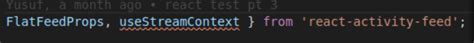 Cannot Import From React Activity Feed 10 · Issue 260 · Getstreamreact Activity Feed · Github