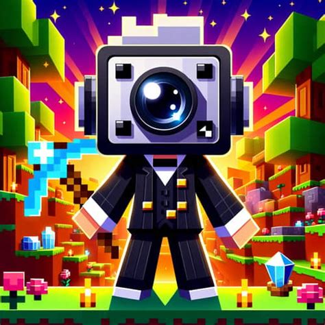 Blocky Game Character Youtube Avatar Design Ai Art Generator Easy Peasy Ai