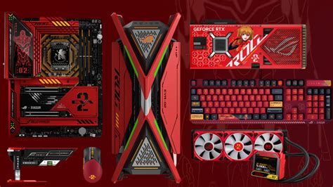Asus Rog Announces New Evangelion Pc Parts Including An Rtx Gpu