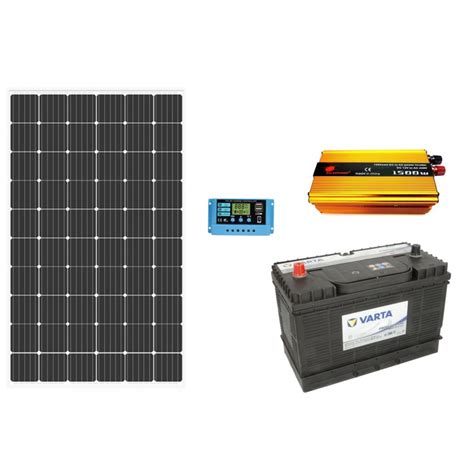 Фотоволтаична система бюджетна за каравана или кемпер