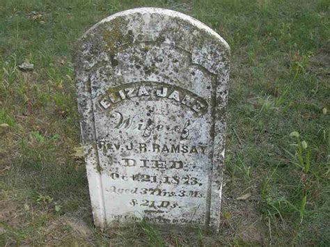 Eliza Jane Lilly Ramsay 1836 1873 Mémorial Find A Grave