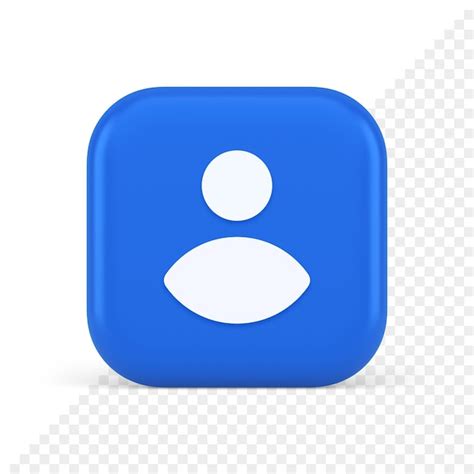 Premium Psd Member User Personal Data Button Human Avatar Character Social Character Profile