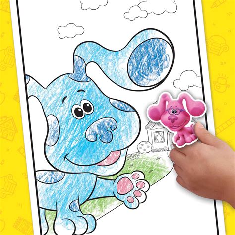 Blues Clues Coloring Pages Blues Clues Color Page Cartoon Color