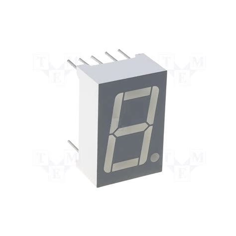 Display A 7 Segmenti Catodo Comune Rl S3910sbbw Led Rosso 99mm Conf 2 Pezzi